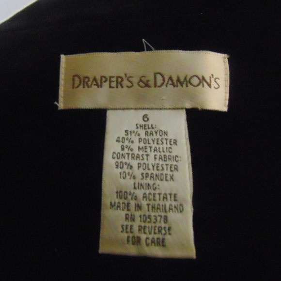 Draper'S & Damon'S | Jackets & Coats | Vintage Drapers Damons Paisley ...